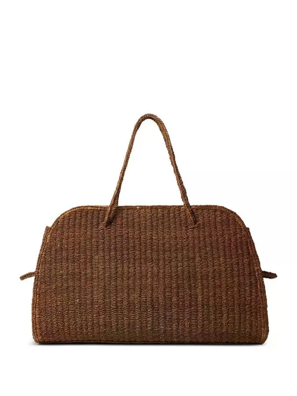 Jacquemus Large Raffia Bag - Brown