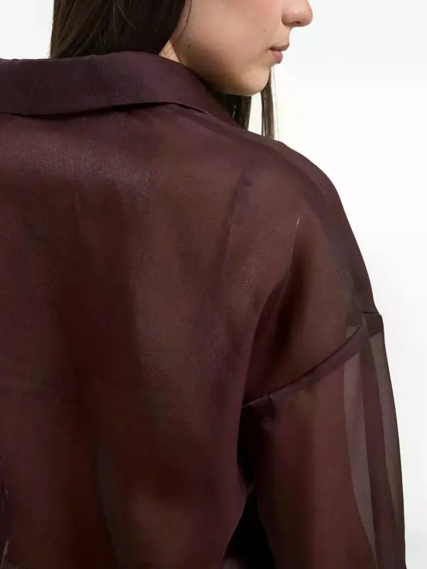 Liu Jo Organza Button-down Shirt