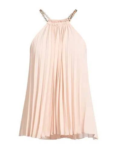HOPPER Crepe Pleated Top - Pink