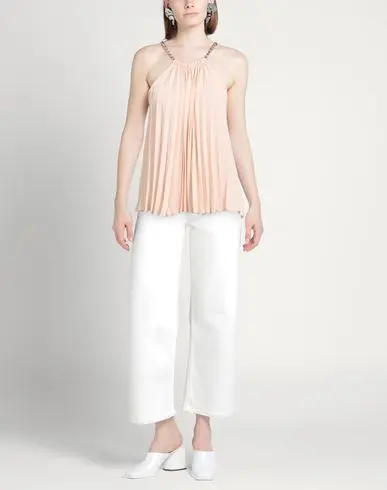 HOPPER Crepe Pleated Top - Pink