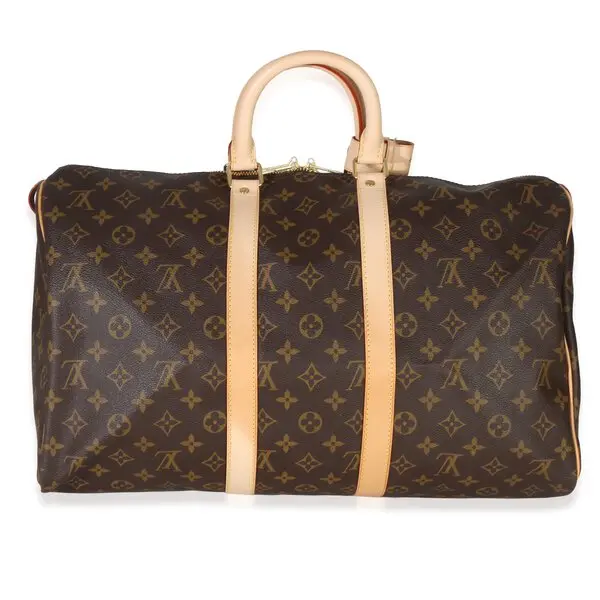 LOUIS VUITTON Monogram Canvas Keepall 45 - Brown