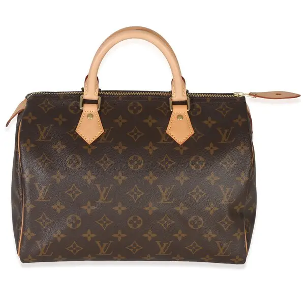 LOUIS VUITTON Monogram Canvas Speedy 30 - Brown