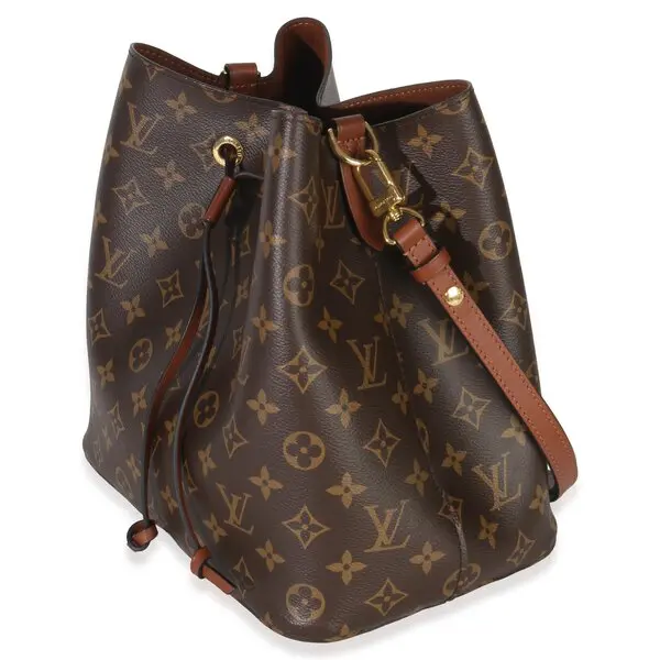 LOUIS VUITTON Canvas Neonoe Mm - Brown
