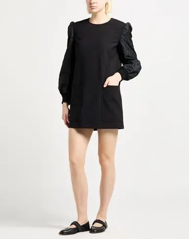 Max Mara Mini Dress In Virgin Wool And Elastane
