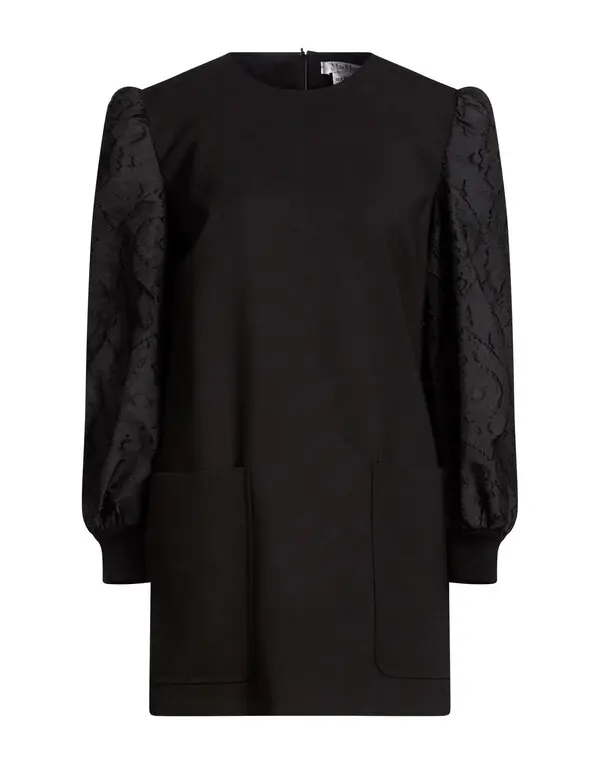 Max Mara Mini Dress In Virgin Wool And Elastane