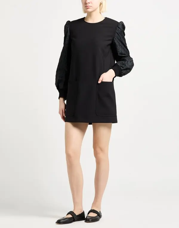 Max Mara Mini Dress In Virgin Wool And Elastane