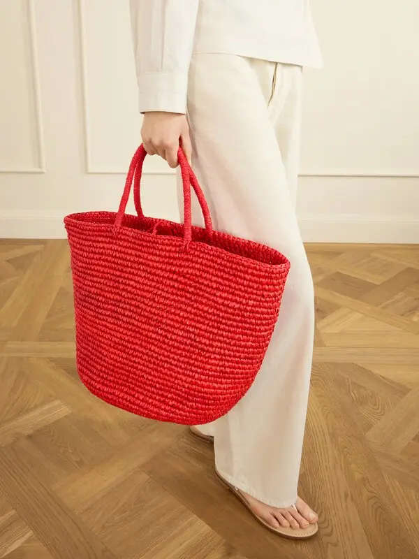 SENSI STUDIO Straw Tote