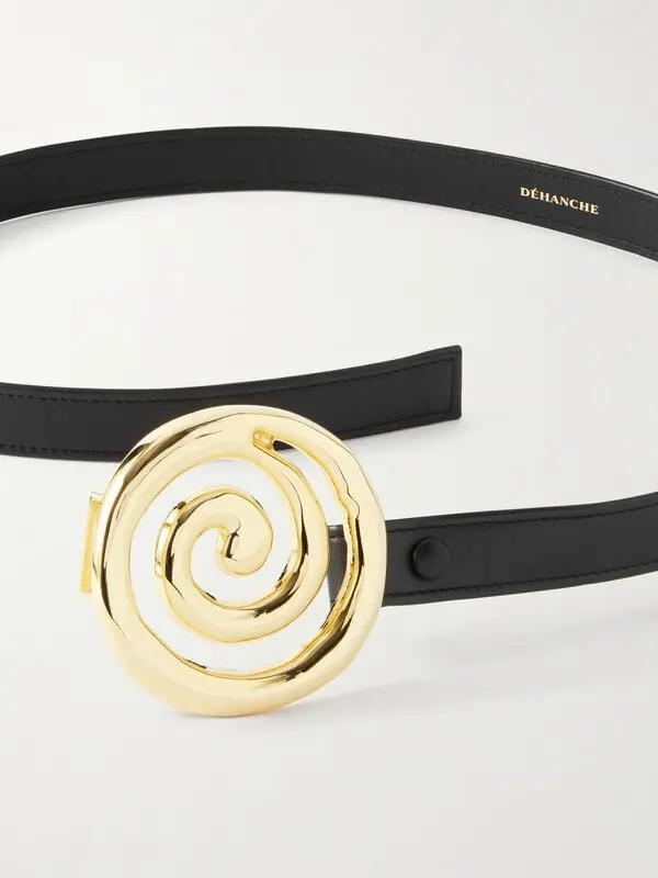 DEHANCHE Koru Embellished Leather Belt