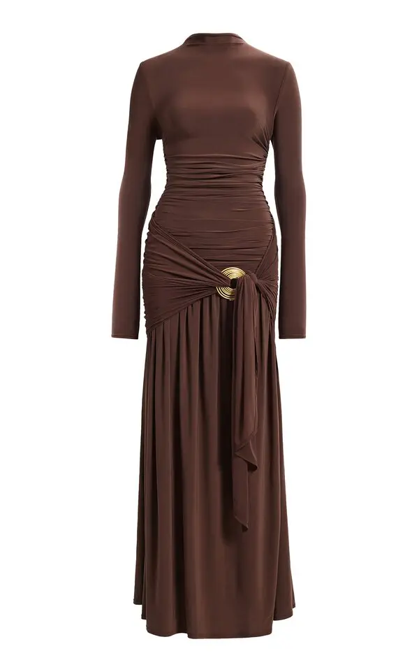 Aje Selah Jersey Maxi Dress