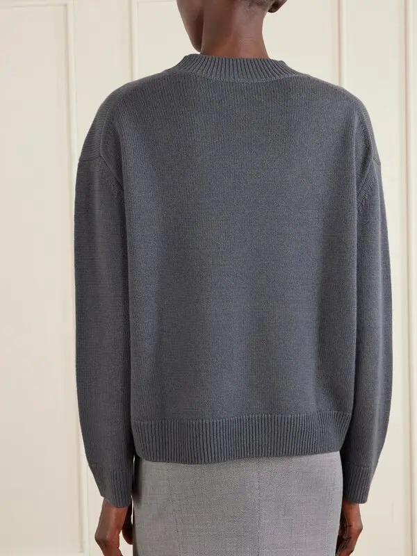 TWP Cashmere Crewneck Sweater