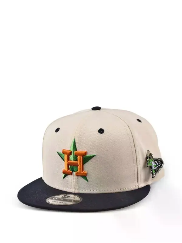 New Era 9fifty Mascot Pin Houston Astros Snapback Cap - Neutrals
