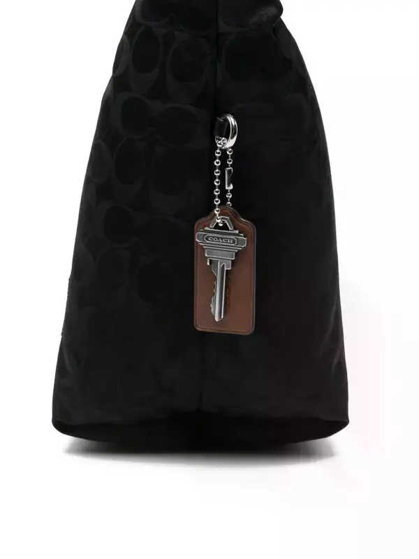 COACH Patterned Key-charm Shoulder Bag
