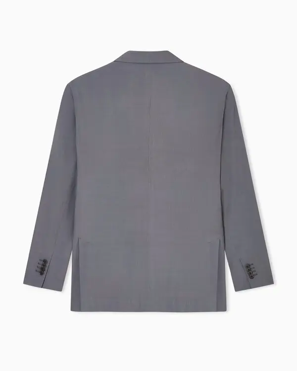 Giorgio Armani Single-breasted Suit In Viscose Cannet