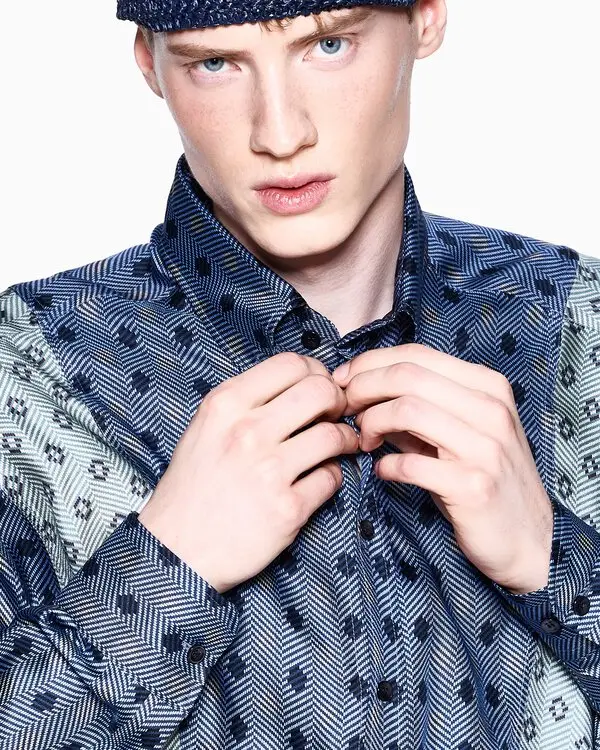 Giorgio Armani Pure Silk Twill Shirt