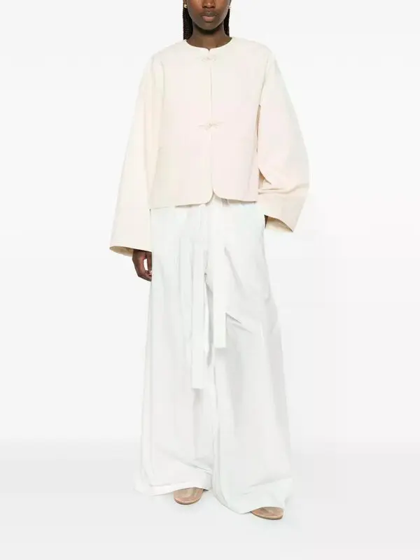 VIKTORIA CHAN Flower-appliqué Jacket