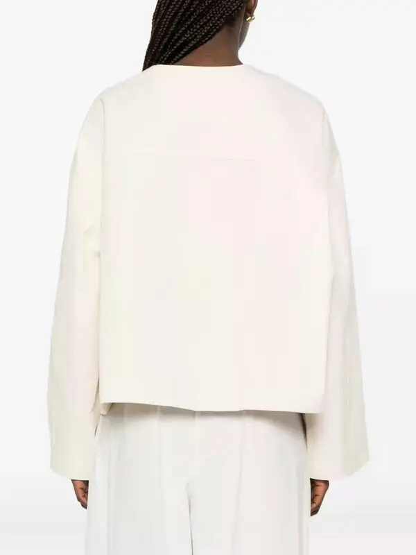VIKTORIA CHAN Flower-appliqué Jacket