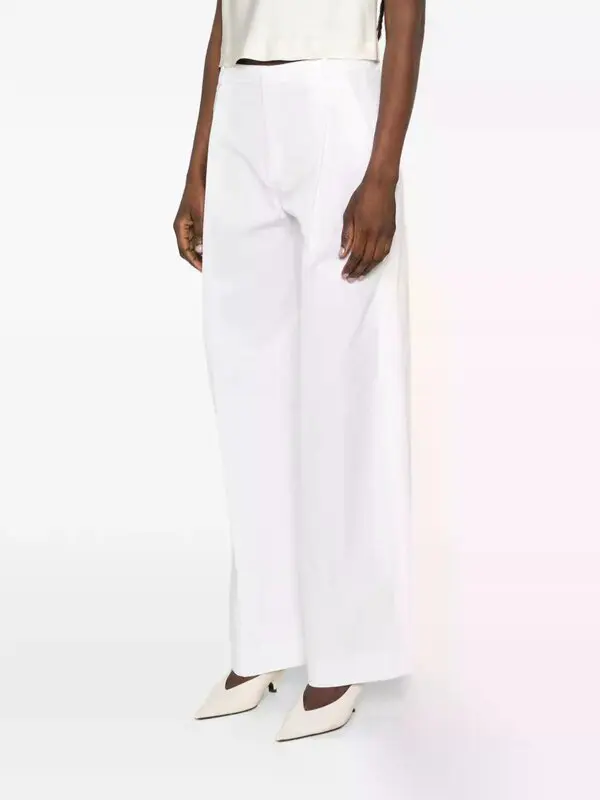 Vince Straight-leg Trousers - White