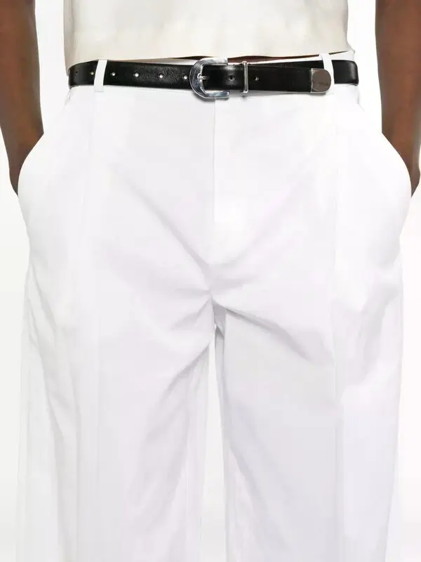 Vince Straight-leg Trousers - White