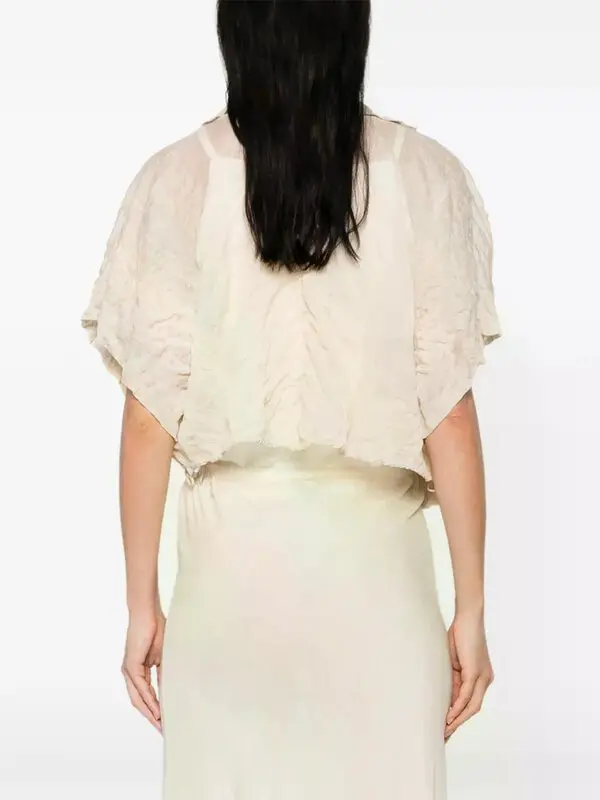CIVIDINI Crinkled Cardigan