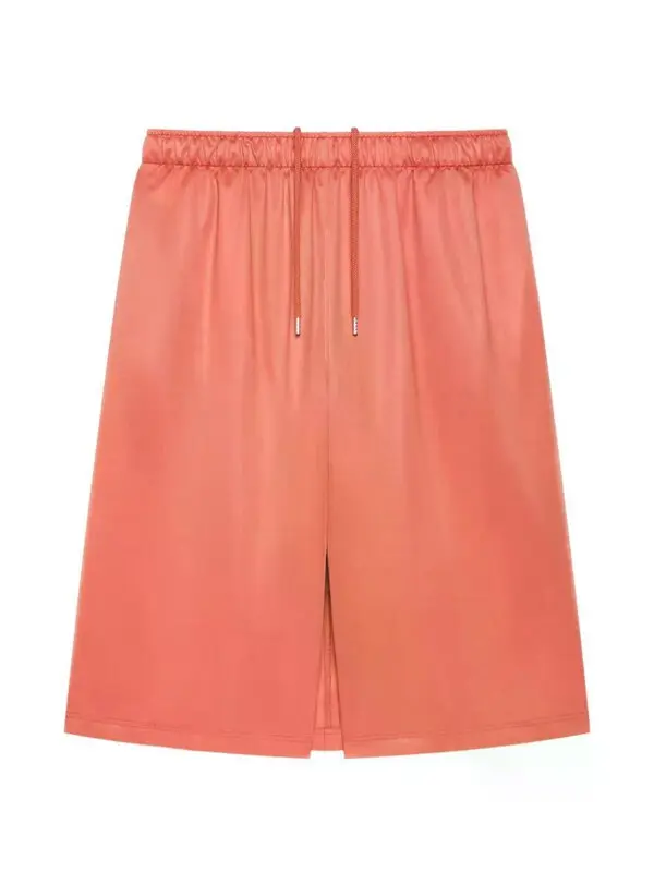 COURREGES Back-panel Shorts - Orange