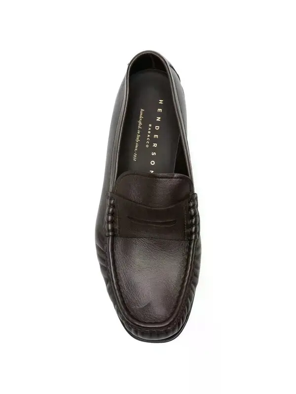 HENDERSON BARACCO Hugo Leather Loafers