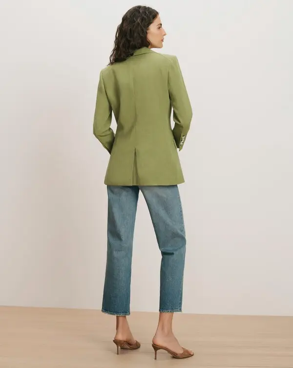 Veronica Beard Mcgowan Linen Dickey Jacket