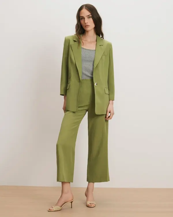 Veronica Beard Mcgowan Linen Dickey Jacket