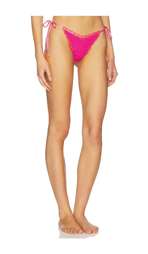CAPITTANA Trinidad Flower Bottom - Fuchsia