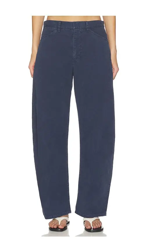NILI LOTAN Tribeca Pant - Vintage Washed Admiral Blue