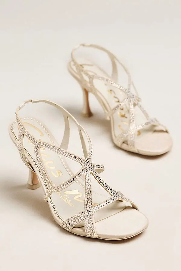 CIRCUS NY BY SAM EDELMAN Louisa Strappy Heels - Seashell