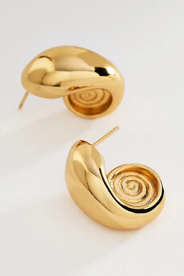 Mignonne Gavigan Pilar Hoop Earrings - Gold
