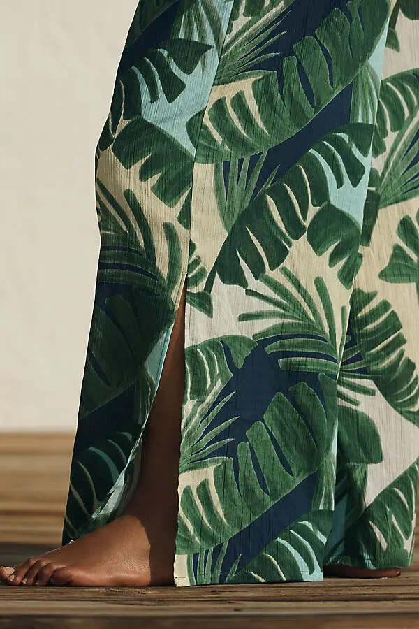 Sanctuary Side Slit Wide-leg Pants