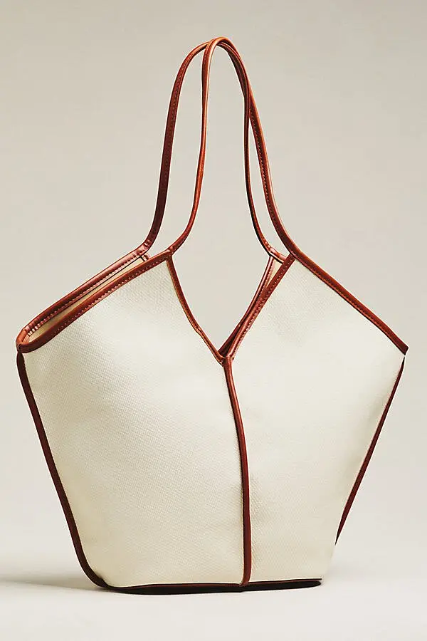 AOTA Solen Wg Canvas Tote Bag - Brown