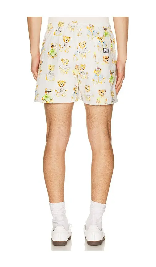 MARKET Teddy Bear Print Shorts - Multi