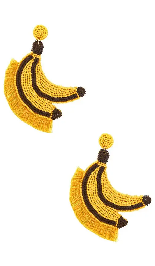 SIMONMILLER Banana Earrings - Yellow