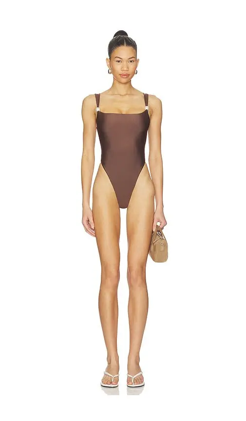 Tularosa Joylin One Piece - Chestnut Brown