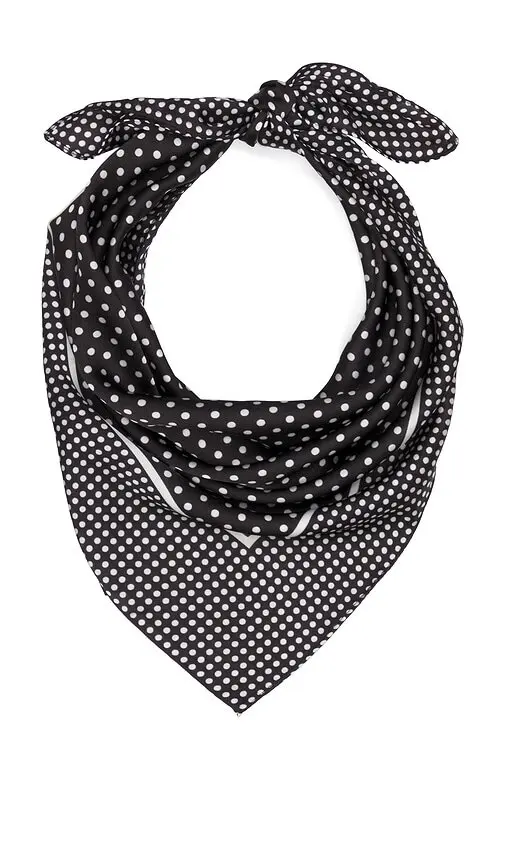 PETIT MOMENTS Isabella Scarf In ,white - Black