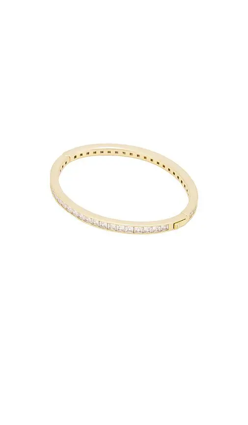 MEGA Princess Bangle Bracelet - Brass & 14k Gold Vermeil