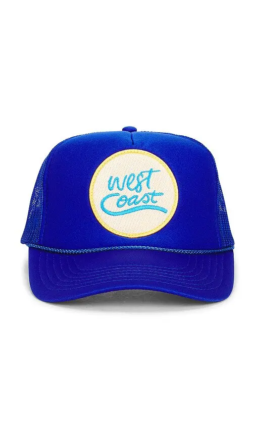 FRIDAY FEELIN West Coast Trucker Hat - Blue