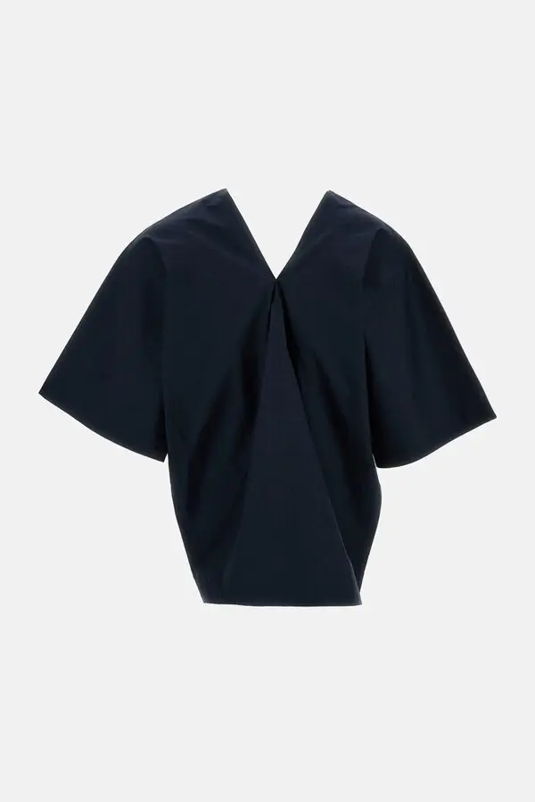 Plan C V-neck Cotton Top