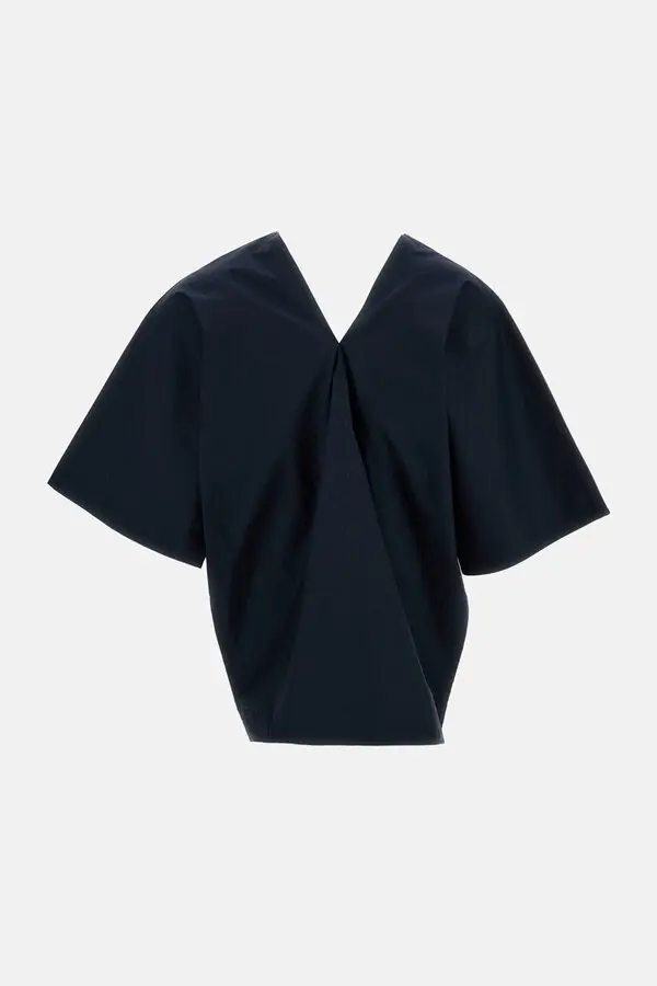 Plan C V-neck Cotton Top