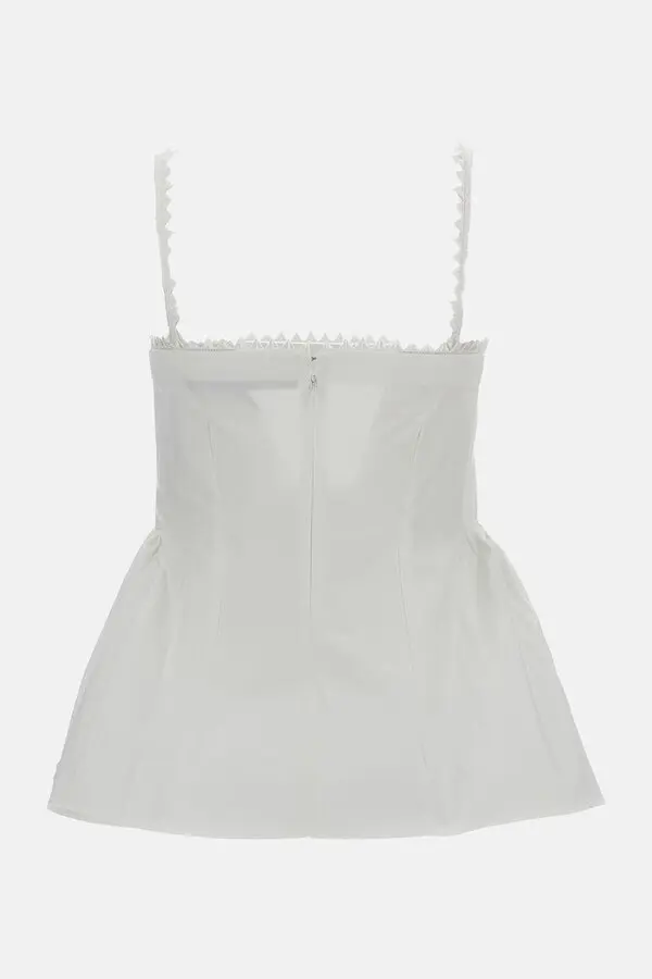 Jacquemus Traversin Top - Bianco