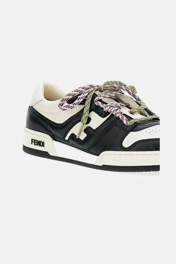 Fendi Leather Sneakers - Multicolor