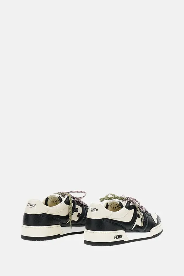 Fendi Leather Sneakers - Multicolore
