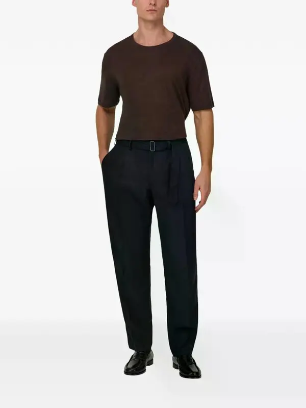 Boggi Milano Crew-neck T-shirt - Brown