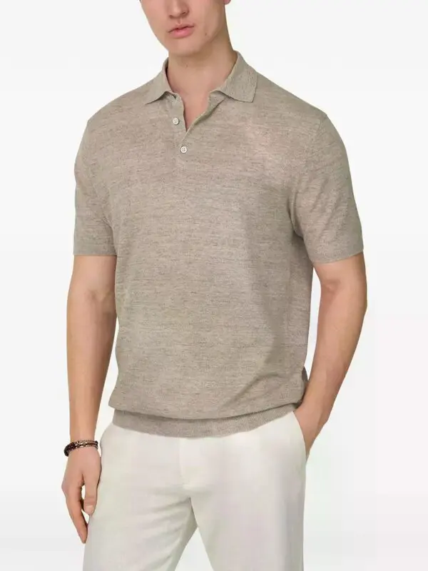 Boggi Milano Button-up Polo Shirt