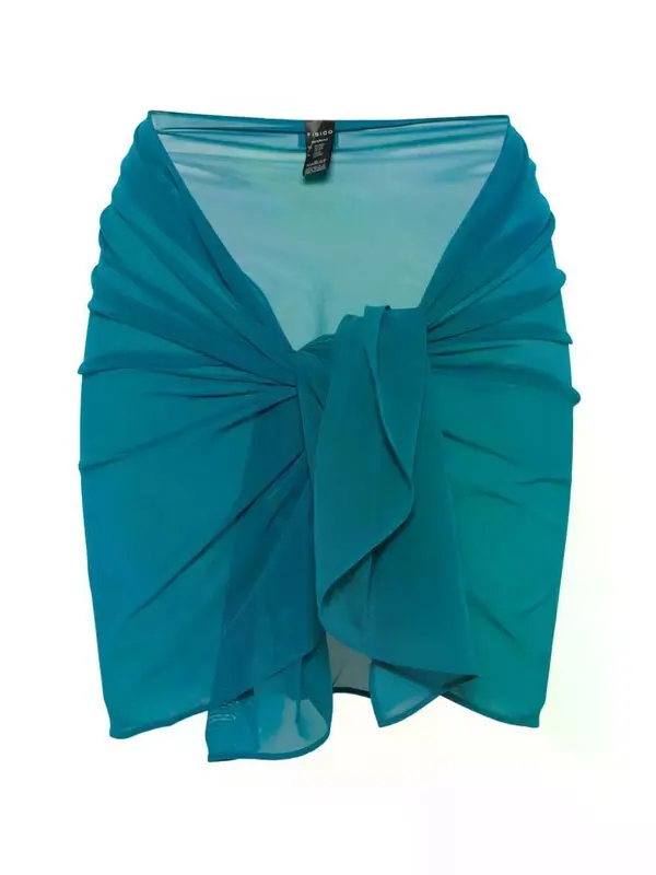 FISICO Sheer-finish Pareo - Blue