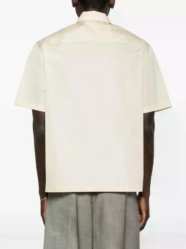 JIL SANDER Zip Short-sleeve Shirt
