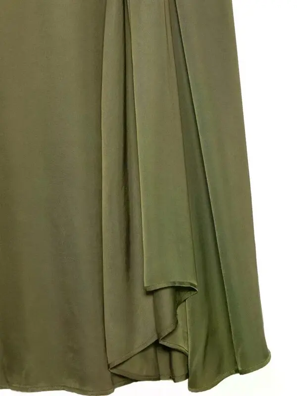 Essentiel Antwerp Draped Detail Skirt - Green