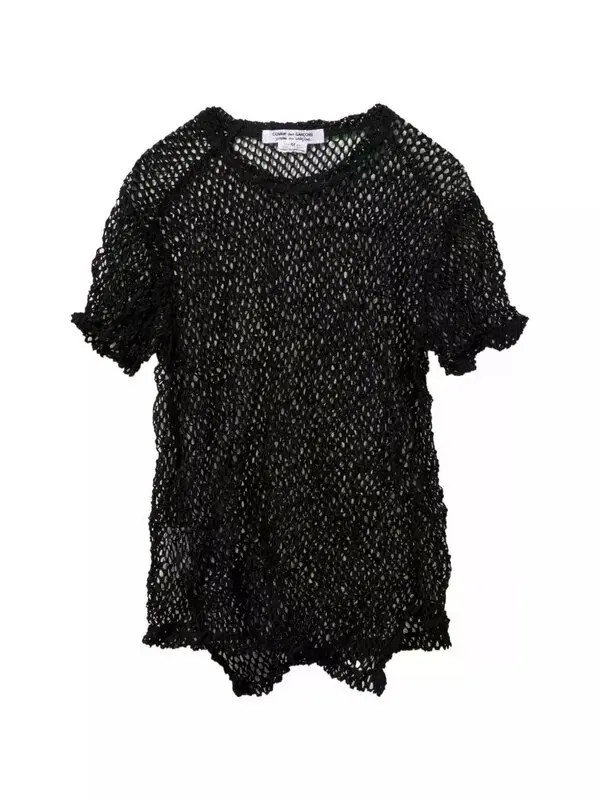 Comme Des Garçons Fishnet Top